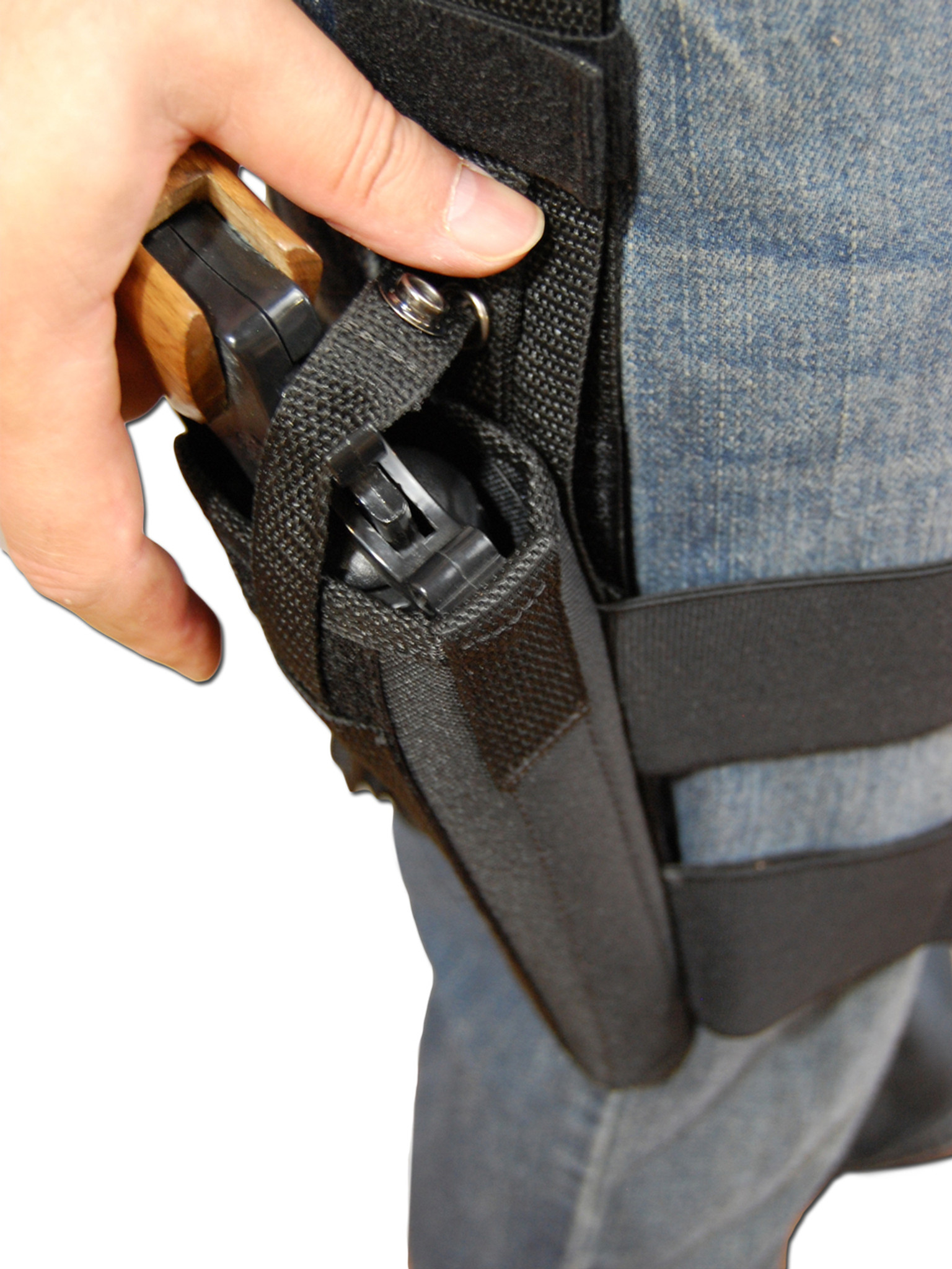 Tactical Leg Holster For 4 38 357 41 44 Revolvers Barsony Holsters