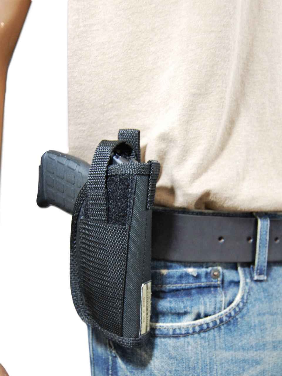 Belt Holster for .380 Ultra Compact 9mm .40 .45 Pistols with LASER ...