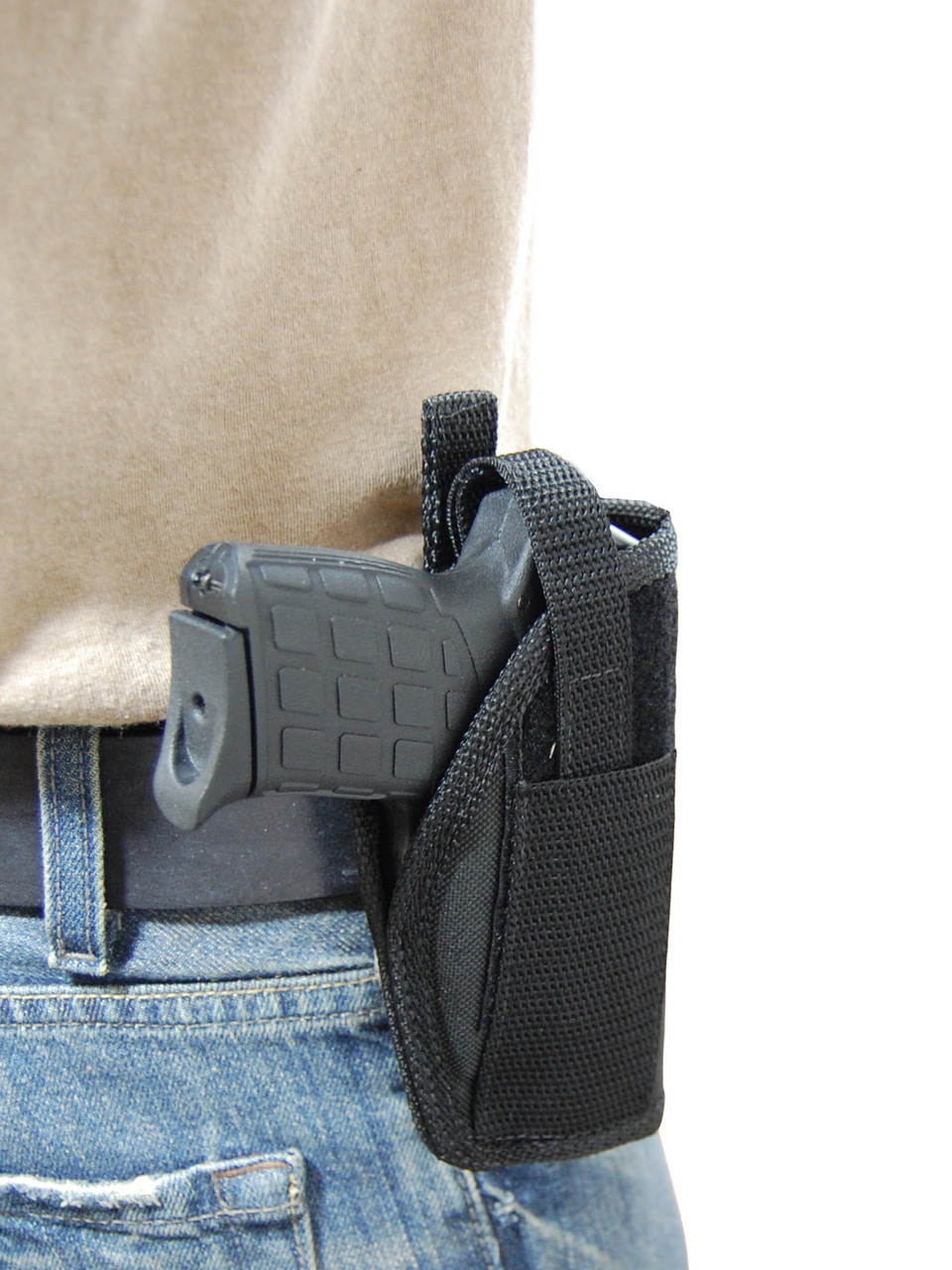 Belt Holster for .380 Ultra Compact 9mm .40 .45 Pistols with LASER ...