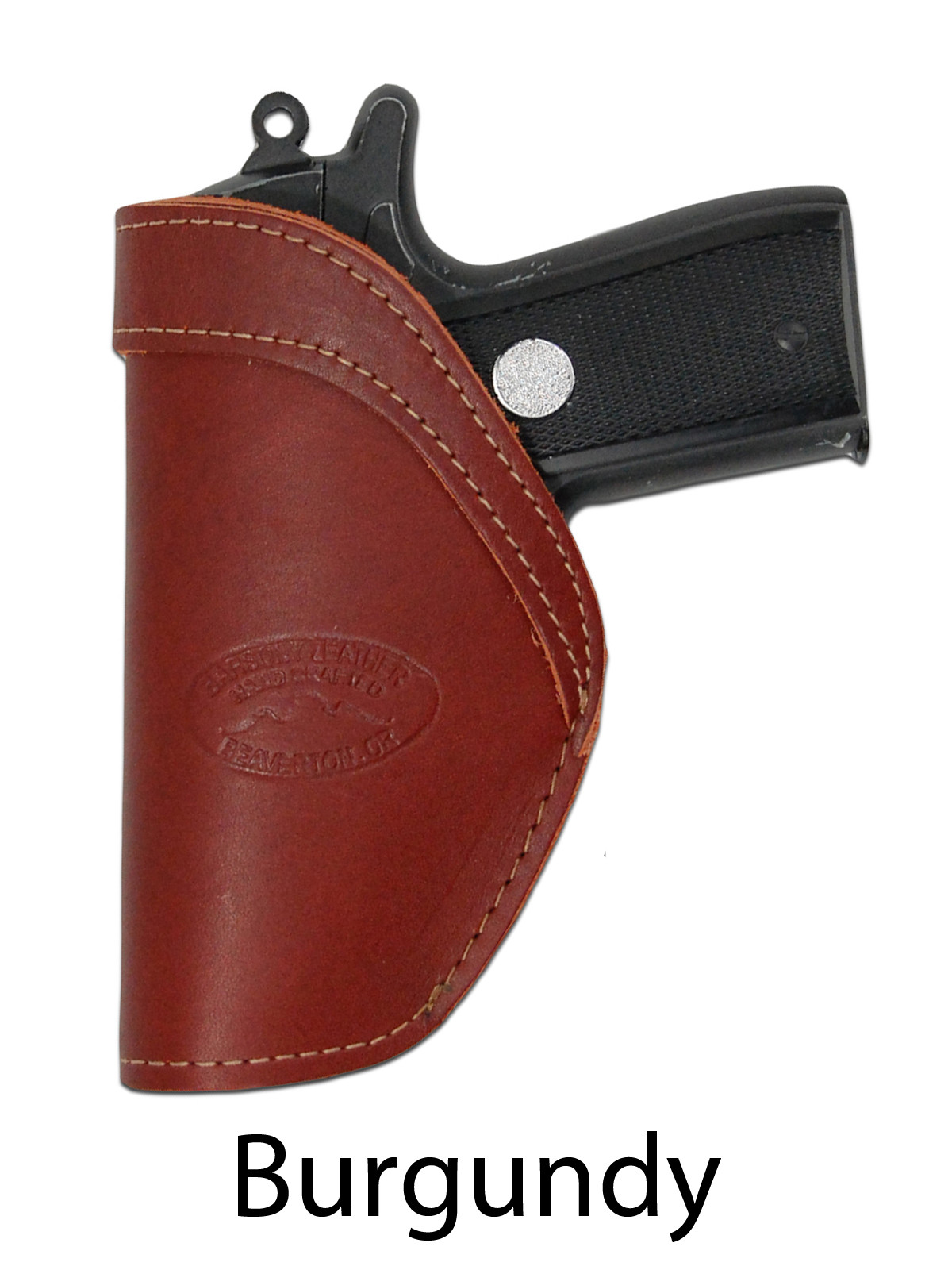 Leather Inside the Waistband Holster + Magazine Pouch for .380 Ultra ...