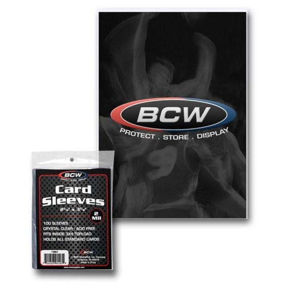 BCW Standard Trading Card Sleeves