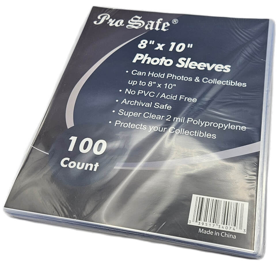 Pro-Safe 8x10 Photo Sleeves (100 Count Pack)