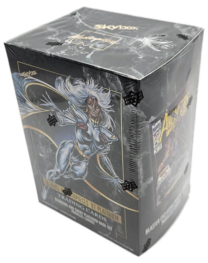 2024 Skybox Marvel Masterpieces '92 Platinum 8 Pack Blaster Box