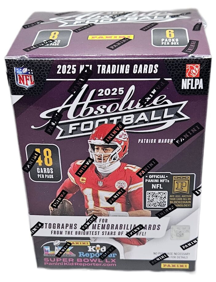 2025 Panini Absolute Football 6 Pack Blaster Box