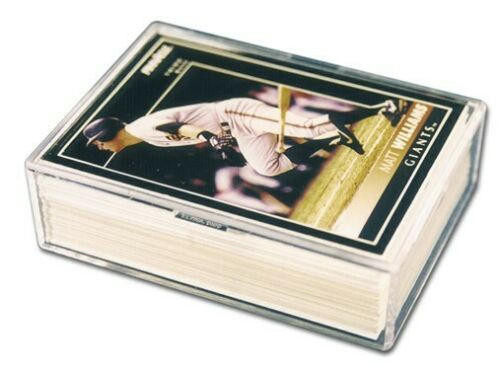 Pro-Mold 50 Card Size Plastic Storage Box Snap Lock Lid