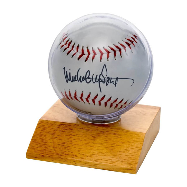 Ultra Pro Light Wood Baseball Display