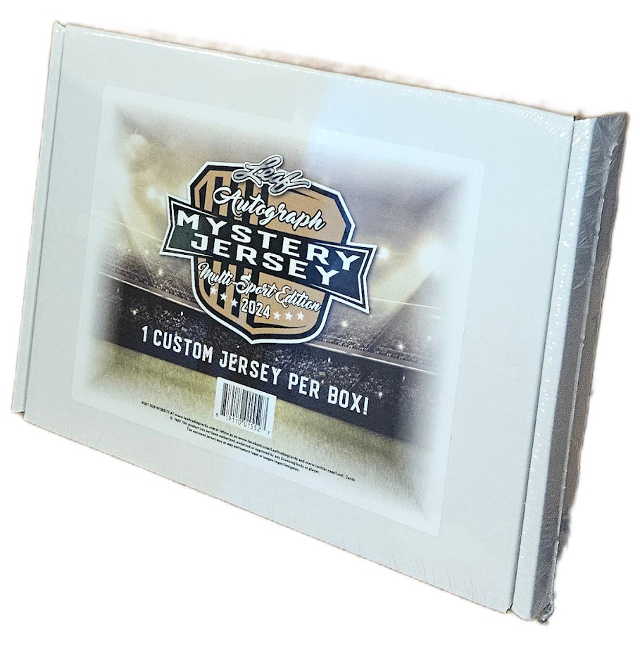 2024 Leaf Autographed Mystery Jersey Multi-Sport Edition Box