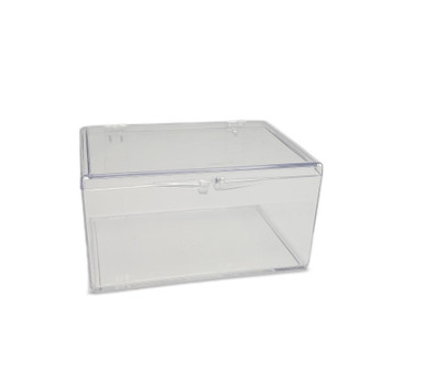 CSP 100-Card Hinged Plastic Trading Card Box