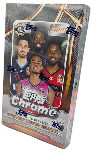 2022-23 Topps Chrome NBL Basketball Hobby Box