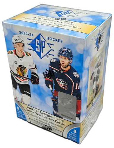 2023-24 Upper Deck SP Hockey 8 Pack Blaster Box