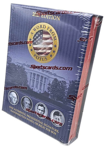 2025 Edition POTUS: A Word From The President Hobby Box