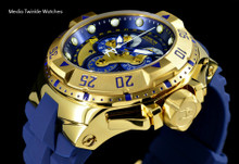 Invicta 18558 Reserve Excursion Master Calendar 5040F Blue Dial Gold Watch