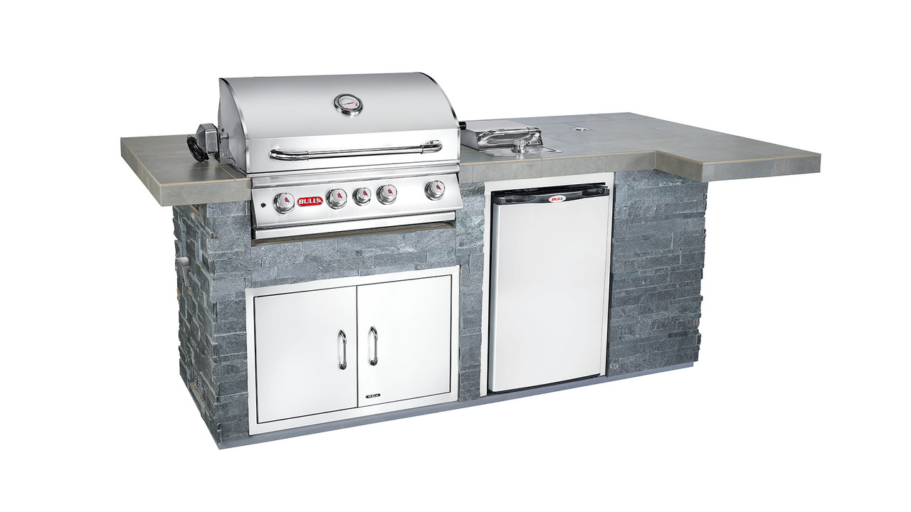 BBQ Outdoor Kitchen & Grill - Bull Grills & Spas