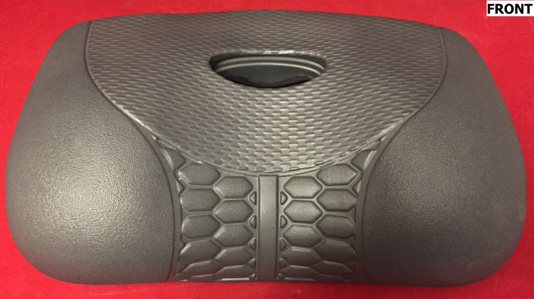 110600- Vita Pillow 3-Texture Graphite - Bull Grills & Spas