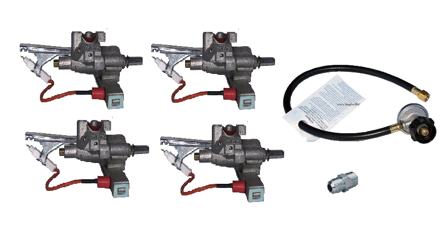 Grill fuel conversion kits.