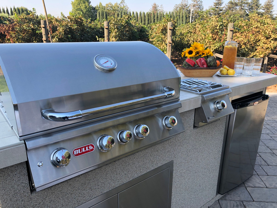 Bull BBQ Angus Drop In Unit Gas Grill Head | Bull Grills & Spas ...