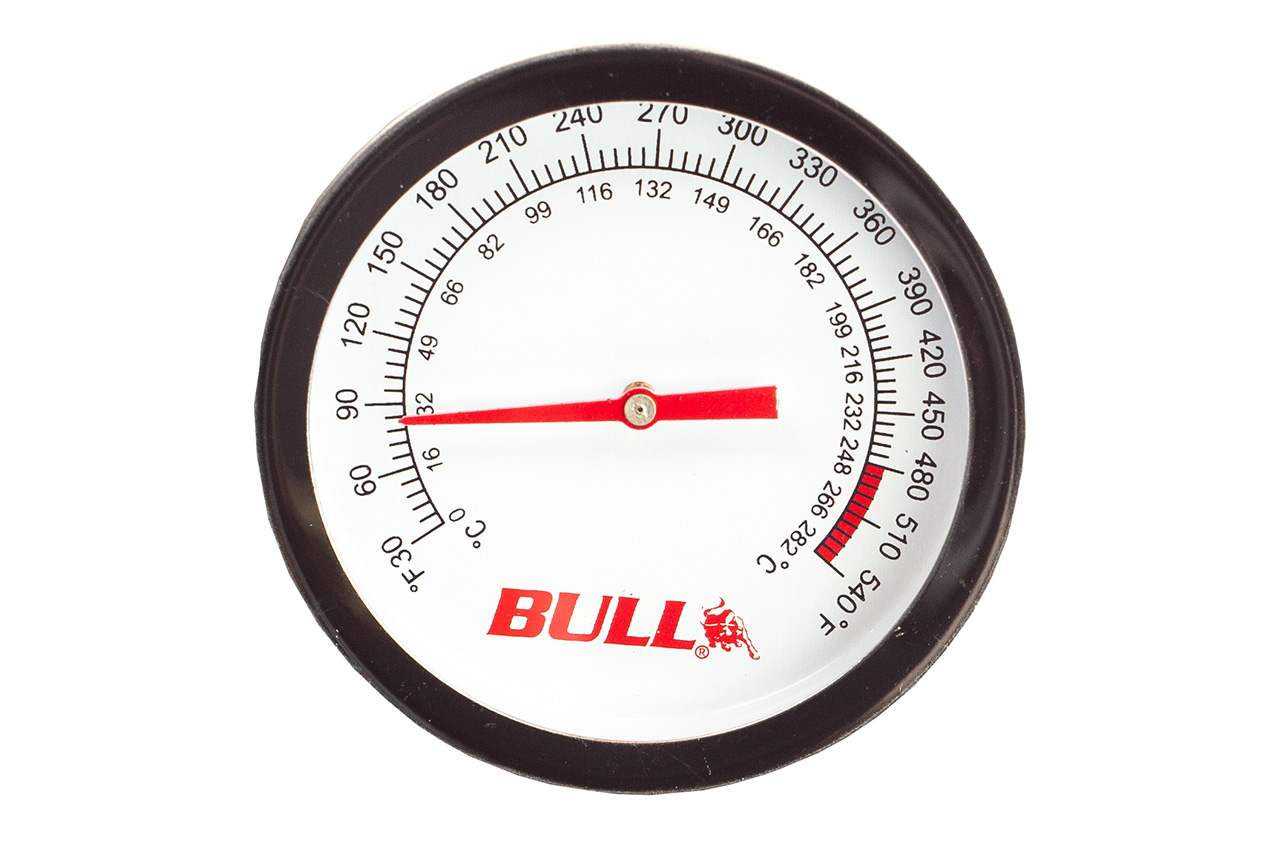 16509 Small Bull Temperature Thermometer Gauge - Bull Grills & Spas