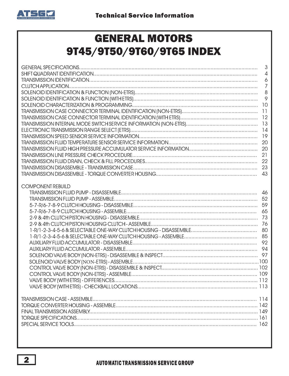 GM 9T45/9T50/9T60/9T65 TechTran - ATSG Bookstore