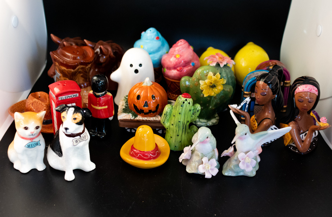 Cosmos Salt & Pepper Shakers - Tammy's Cool Things