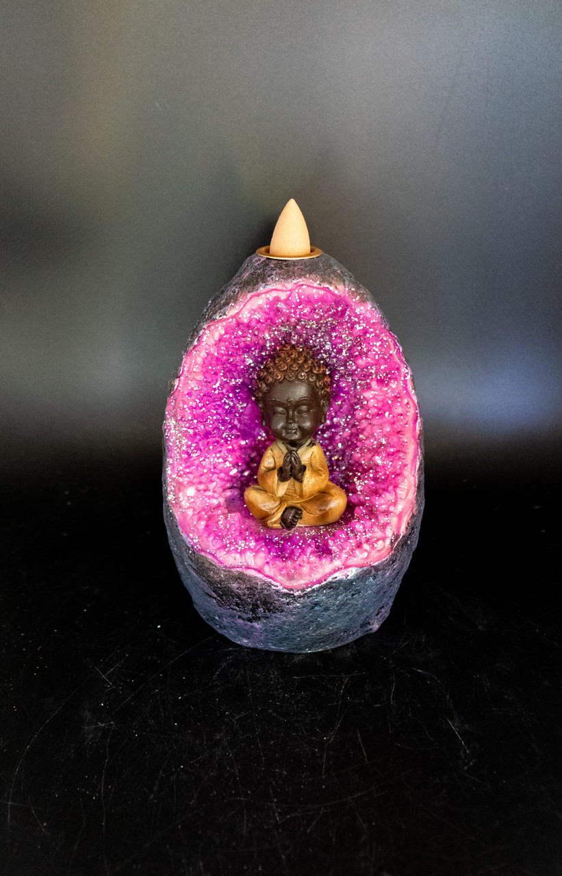LED Buddha Crystal Backflow Burner - Tammy's Cool Things