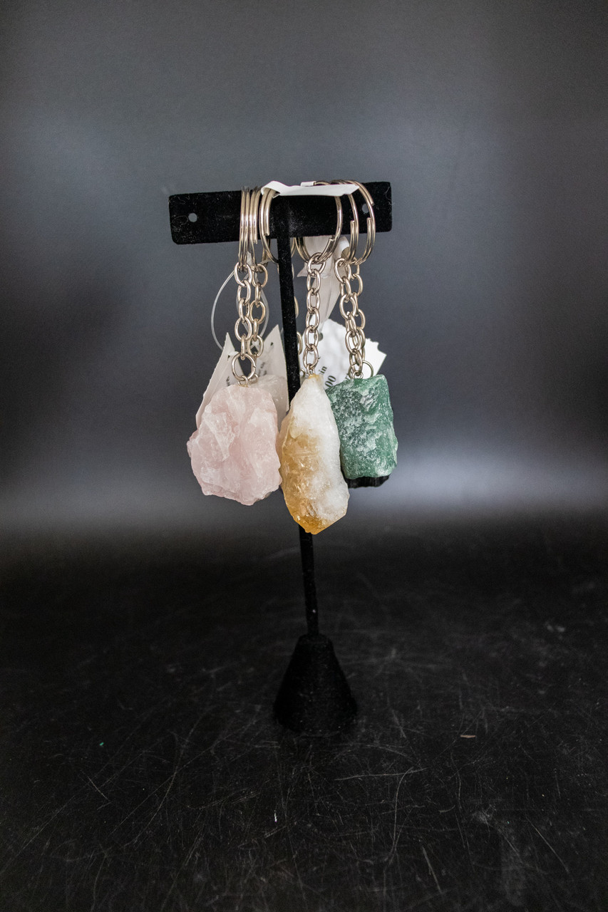 Rough Stone Keychain - Tammy's Cool Things