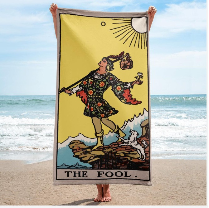 The Fool Tarot Towel - Tammy's Cool Things