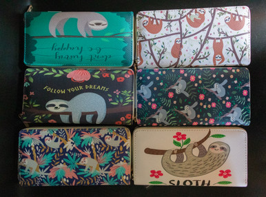 Sloth Wallets - Tammy's Cool Things