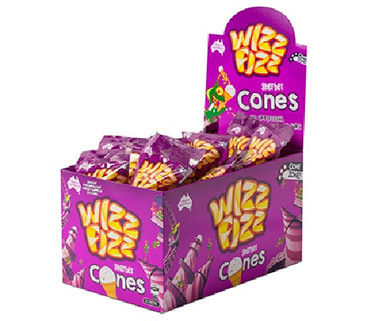 Wizz Fizz Sherbet Cones | Candy Zone