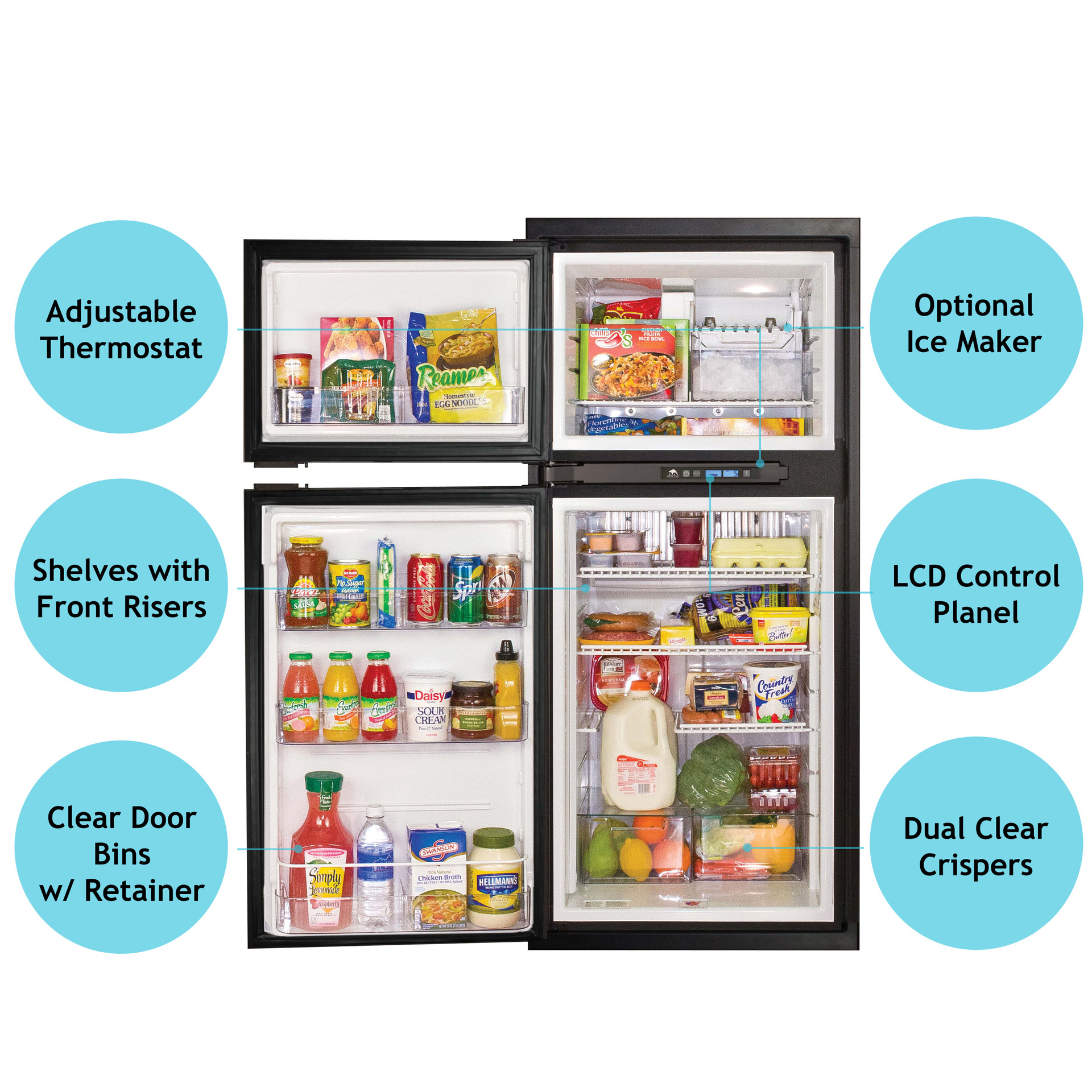Dometic to Norcold Conversion Table (dimensions) - RV Fridge Guys