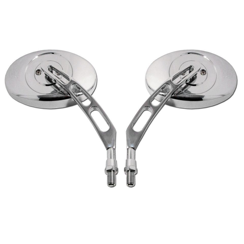 Motorcycle Side Mirrors | Handlebar Mounted Mirrors