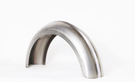 Rear Fender Mohawk Handmade Steel, 9" Hardbody Wide For Harley, Chopper ...