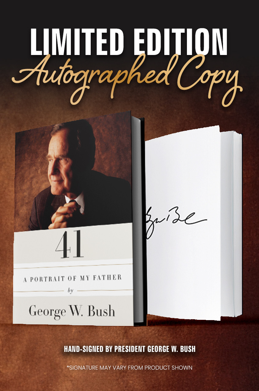 George W. Bush Signed Book - 41