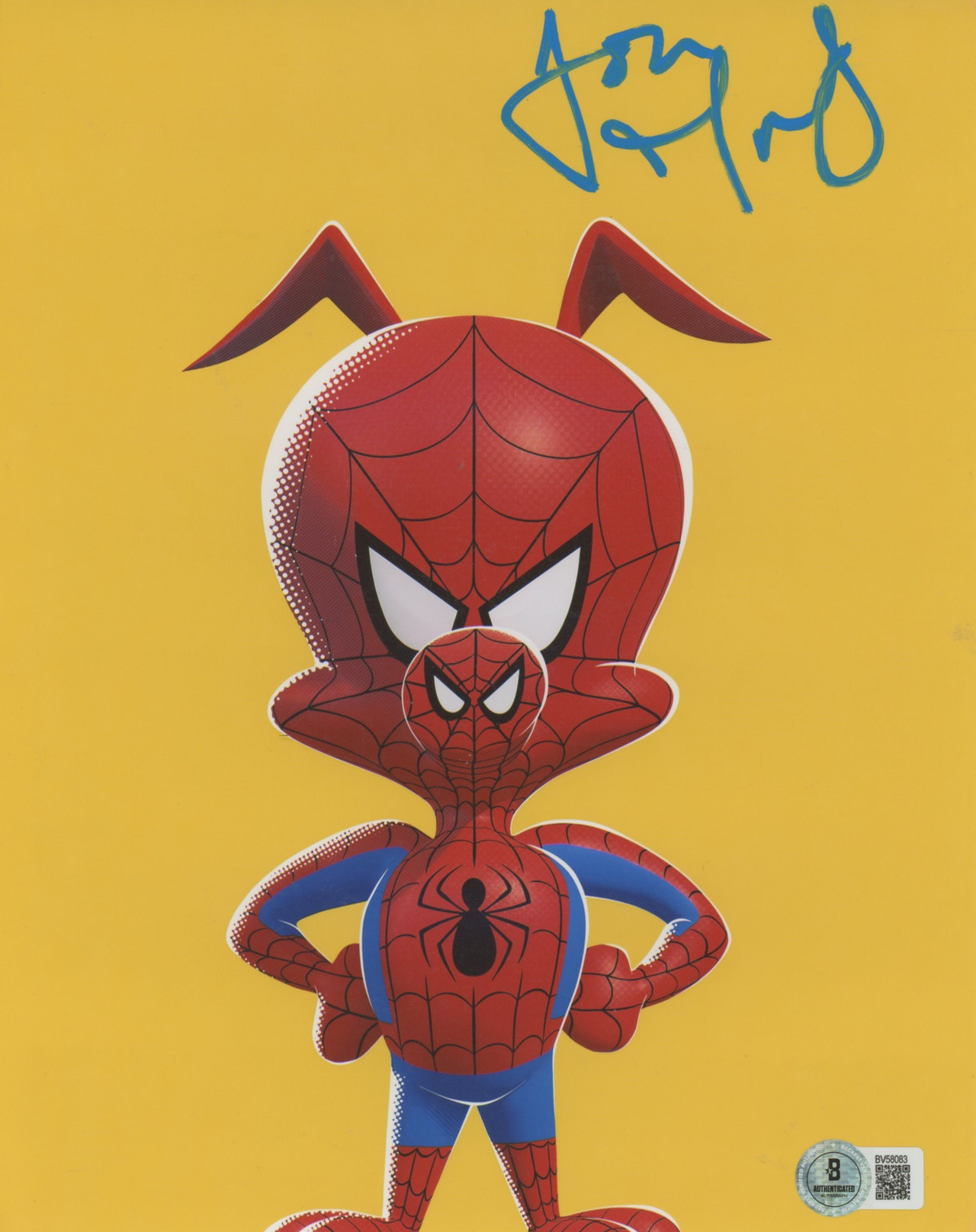 John Mulaney Spider-Man: Into The Spider-Verse Signed 8x10 Photo BAS # ...