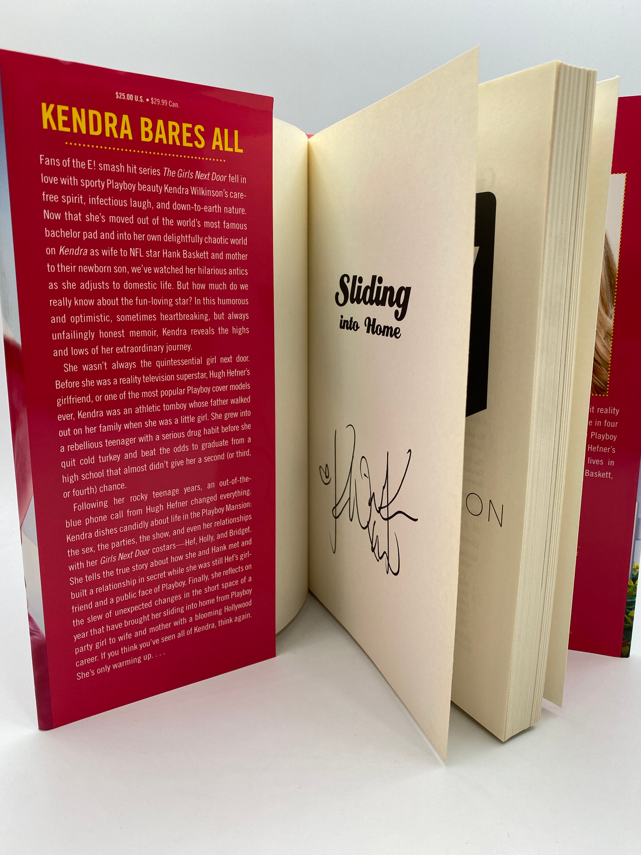 Sliding Into Home - Kendra Wilkinson (Signed Book)