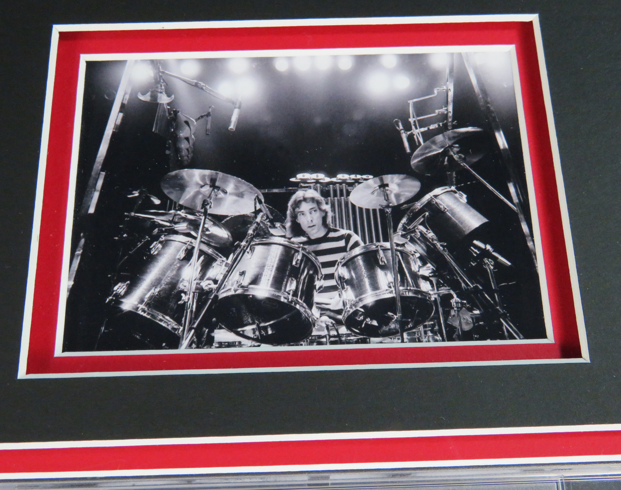 Neil Peart Signed Drumstick Display - Premiere Collectibles