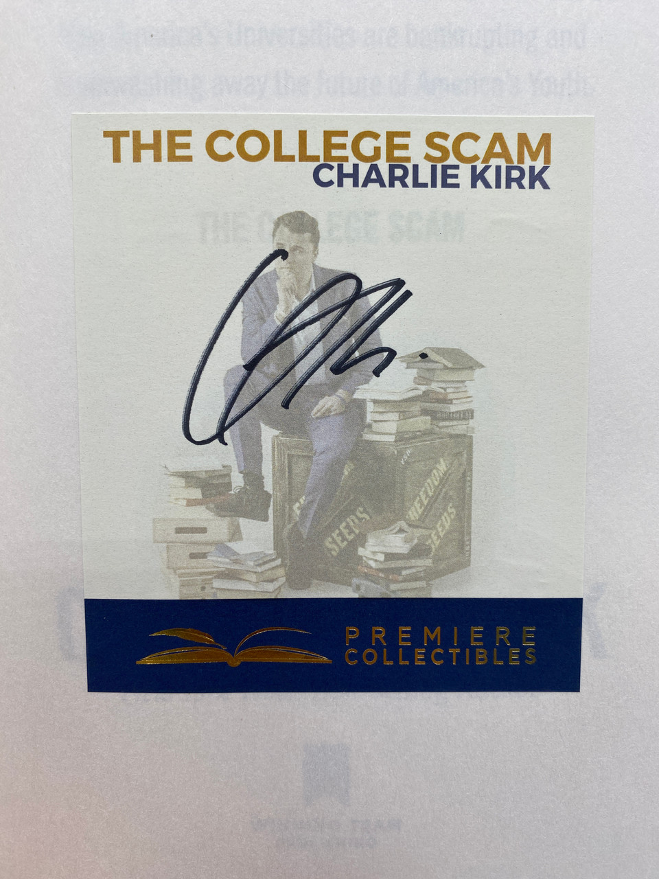The College Scam - Charlie Kirk (Signed Book)