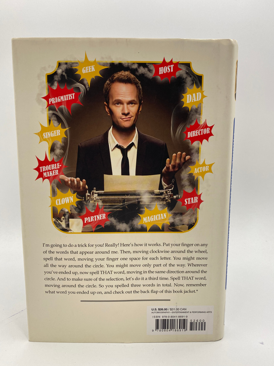 Neil Patrick Harris - Neil Patrick Harris (Signed Book)