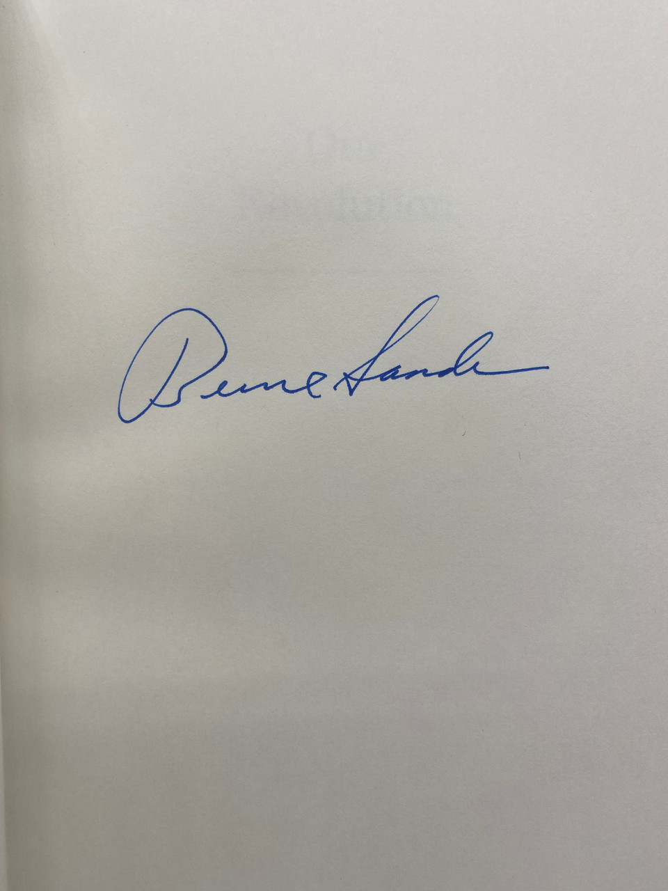 Our Revolution - Bernie Sanders (Signed Book)