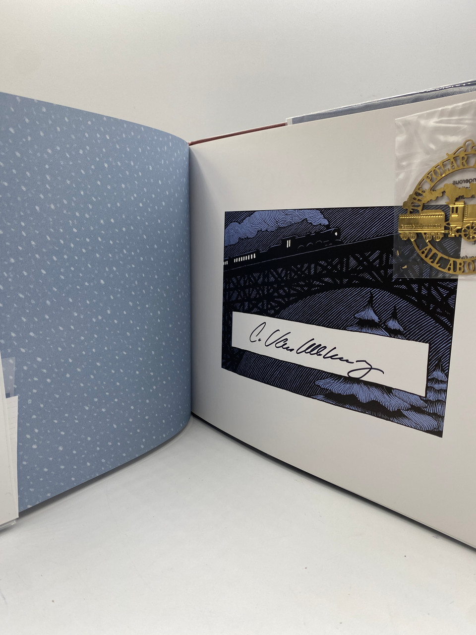 Polar Express Hardcopy Edition - Chris Van Allsburg (Signed Book)