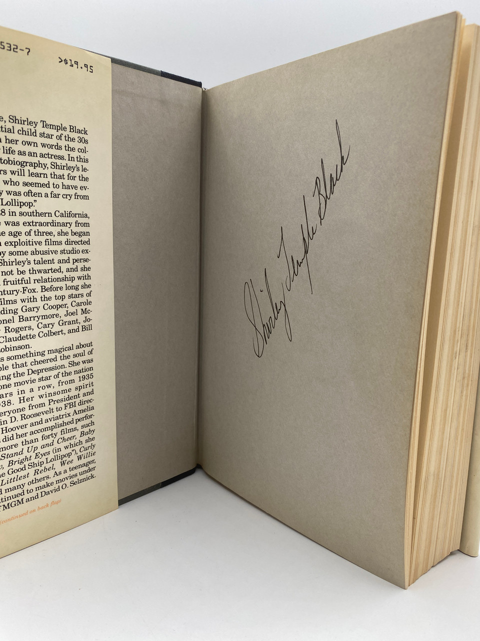 Child Star - Shirley Temple Black (Signed Book)