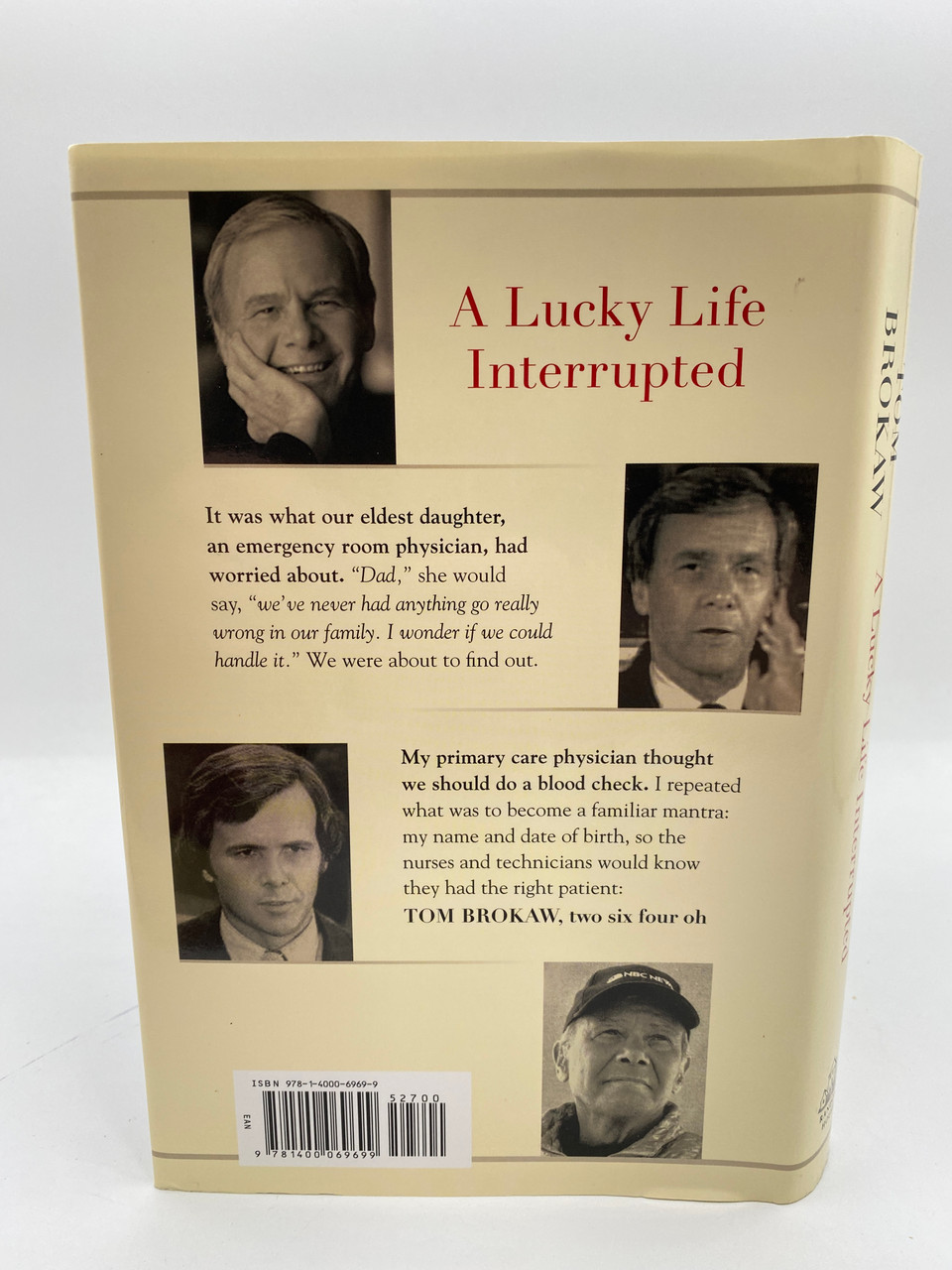 A Lucky Life Interrupted - Tom Brokaw (Signed Book)