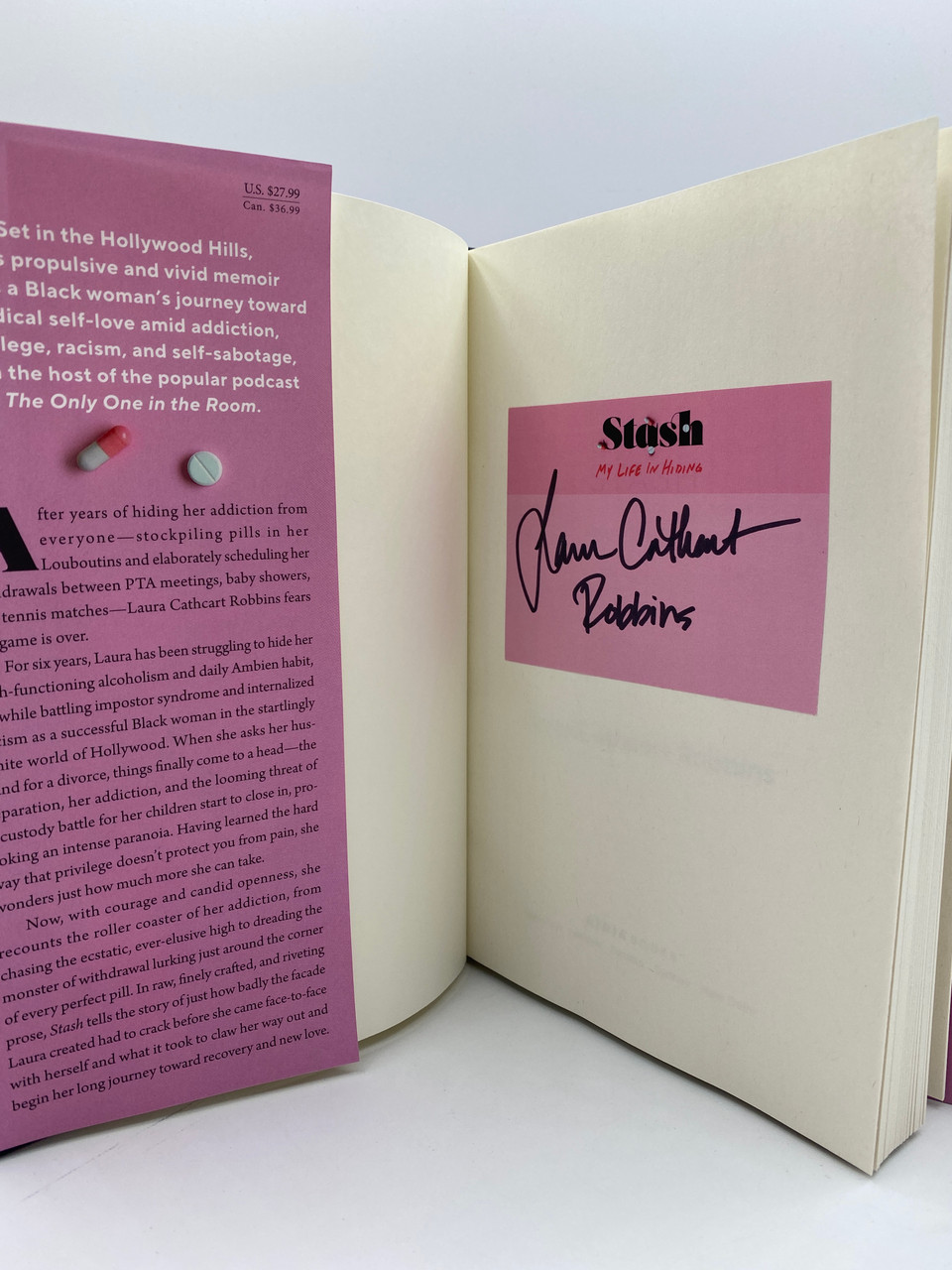 Stash - Laura Cathcart Robbins (Signed Book)