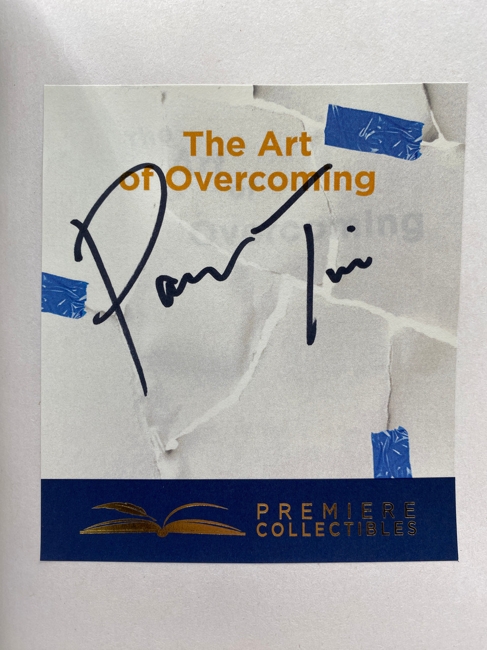 The Art of Overcoming - Tim Timberlake (Signed Book)