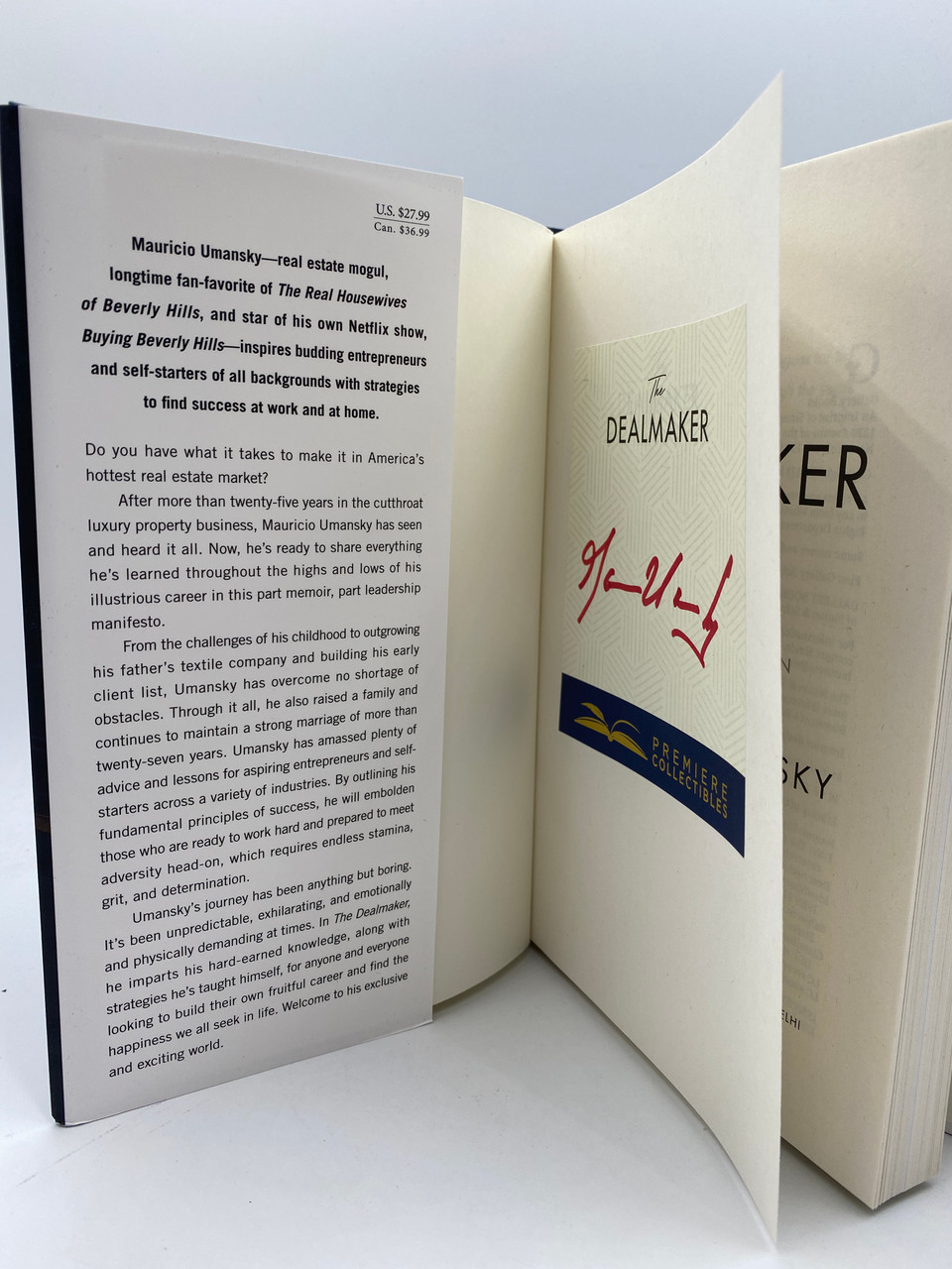 The Dealmaker - Mauricio Umansky (Signed Book)