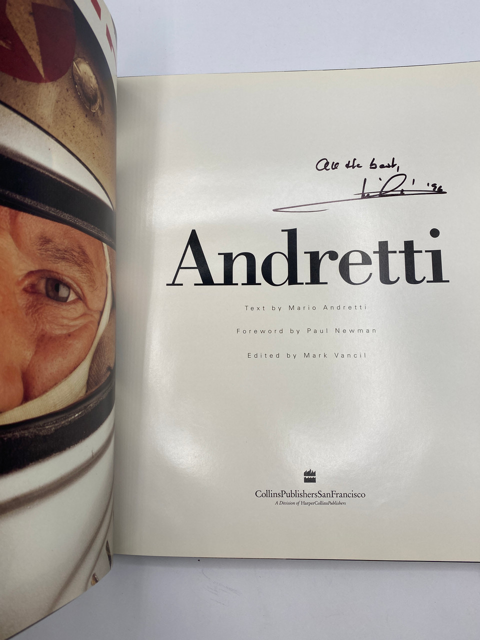 Andretti - Mario Andretti (Signed Book)