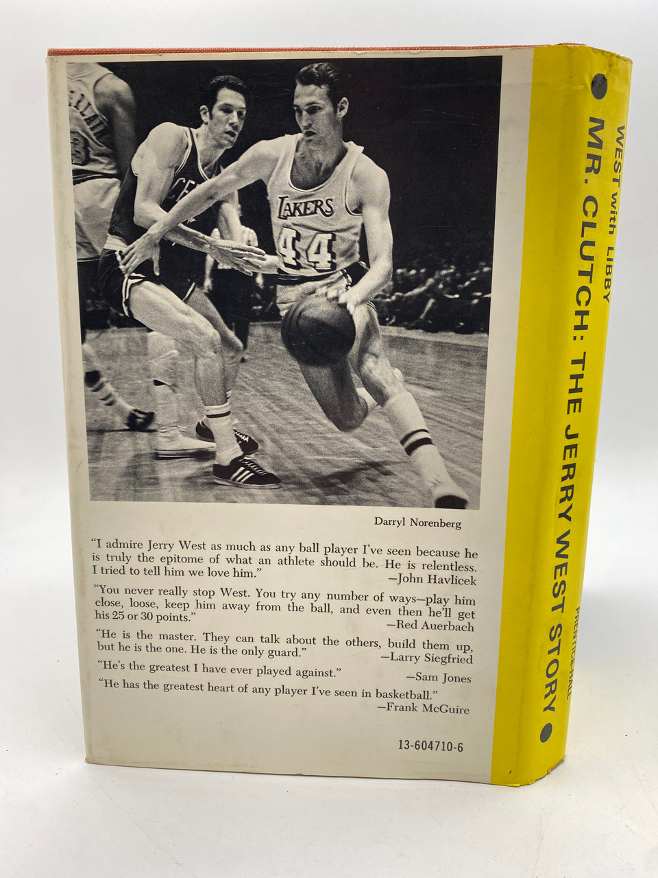 Mr. Clutch - Jerry West (Signed Book)