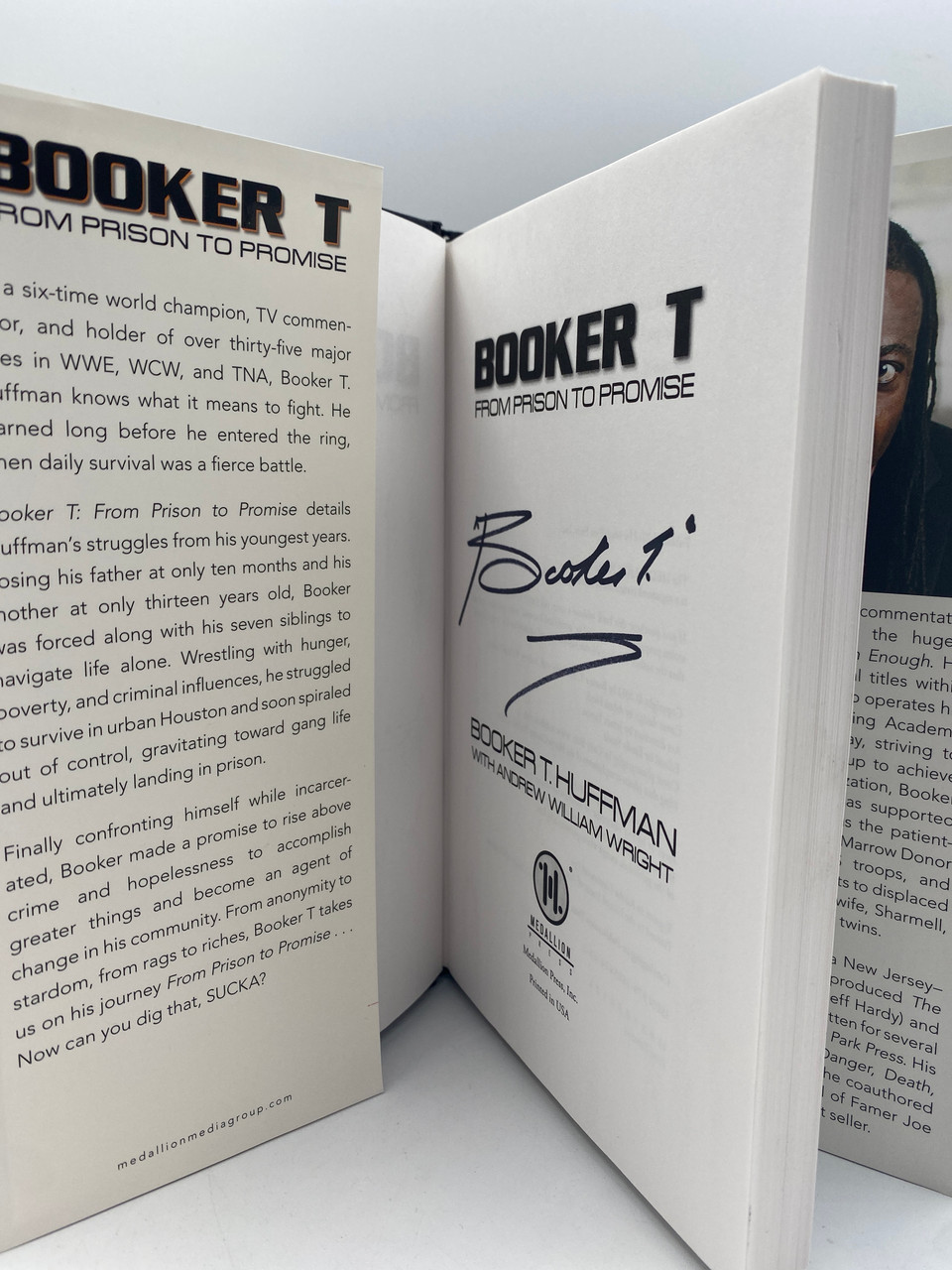 Booker T - Booker T Huffman (Signed Book)