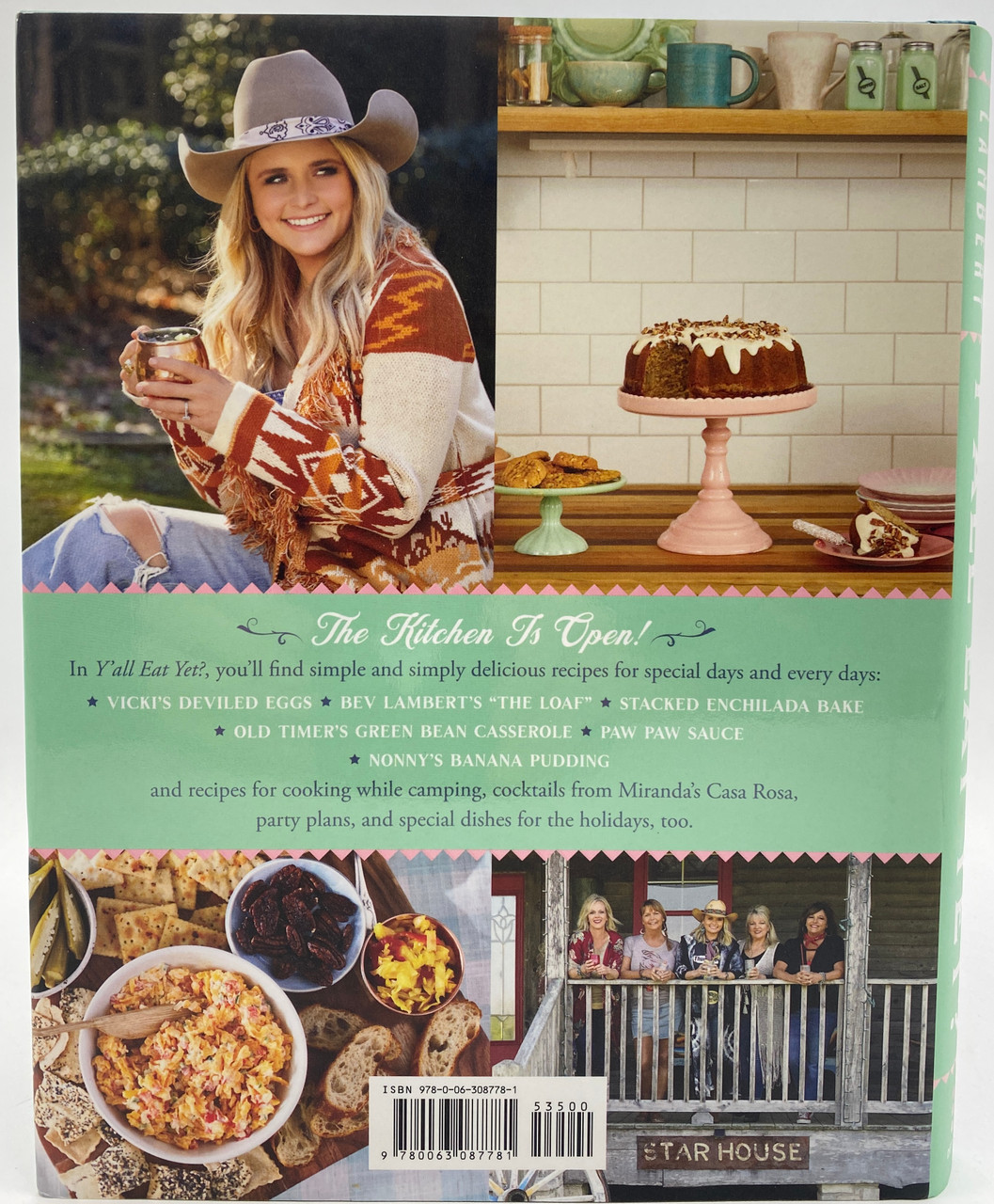 Y'all Eat Yet? - Miranda Lambert (Signed Book)