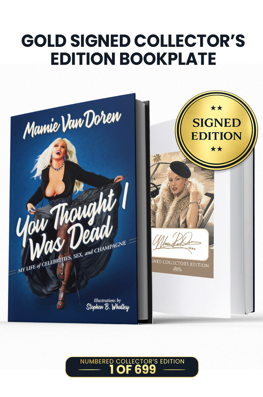 You Thought I Was Dead - Mamie Van Doren (Signed Book)