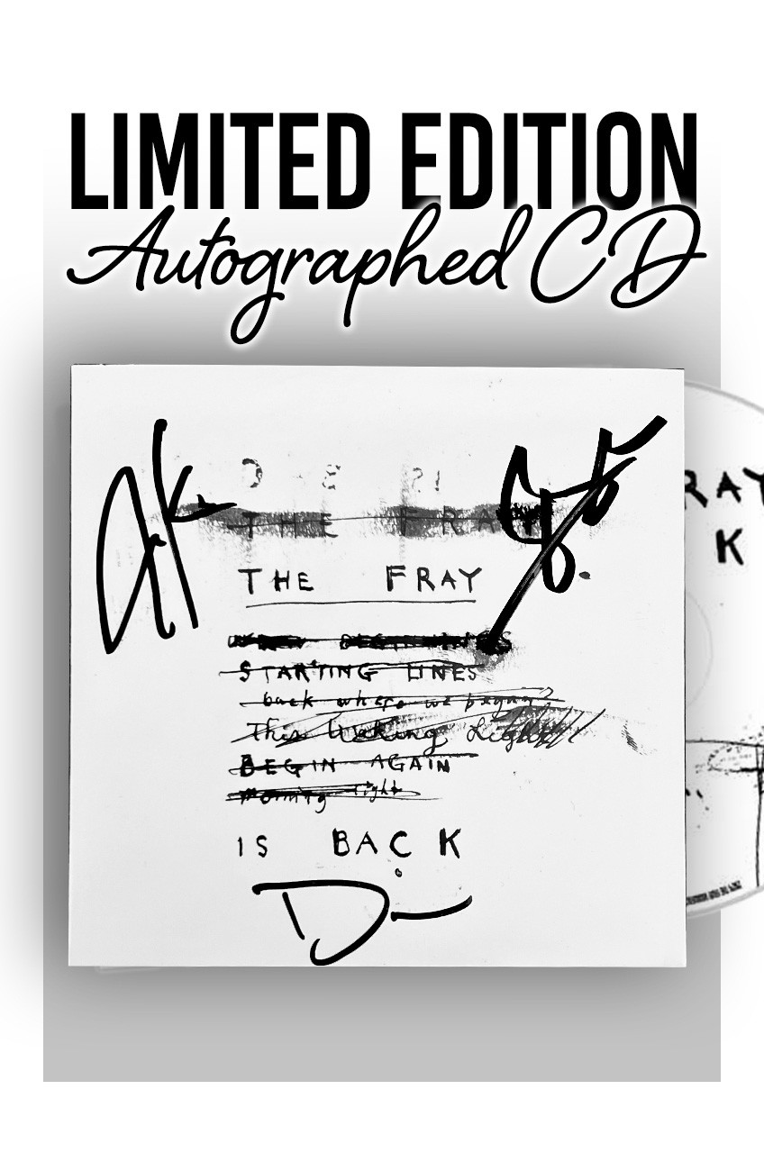 The Fray Is Back - The Fray (Signed Book)